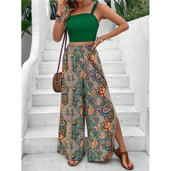A Classy Chic Boutique | Pants & Jumpsuits | Womens Solid Color Cami ...